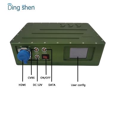 Cina 100km UAV Video Link COFDM Digital HD AV Transmitter and Receiver H.265 in vendita