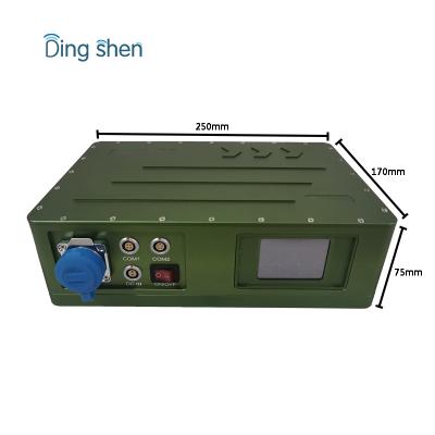 Cina Backpack COFDM HD Video Transmitter 3~5km Wireless AV Sender with Encryption in vendita