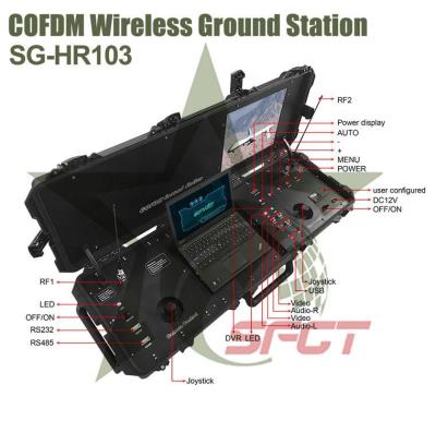 Cina Long range distance Security equipment anti drone system drone with 100km remote control in vendita