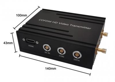 Cina Ultralight COFDM Video Transmitter , 5W Security Wireless Data Link With Serial Port in vendita