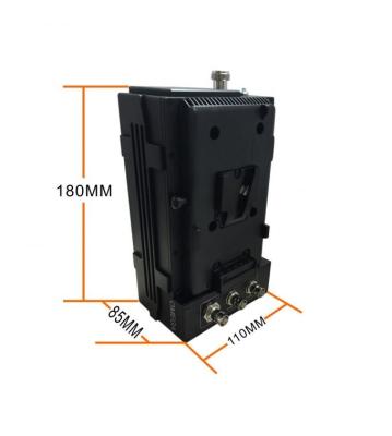 China Draadloze de Zender8w Live Broadcasting AV Afzender van VHF COFDM HD Te koop