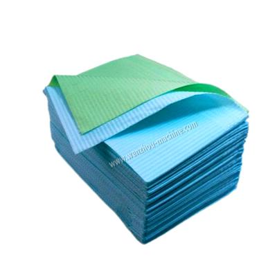 China Automatic Napkin Bibs Disposable Dental Bib Making Machine for sale