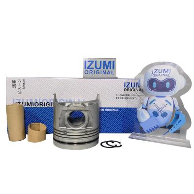 中国 8-98152901-1 ISUZU JBC SH380-5 6HK1TC ENGINE parts piston kit HOLLOW 販売のため