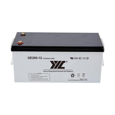 China Industrial Valve Regulated Sealed Gel Battery 12V 200AH Gel Lead Acid Battery for sale