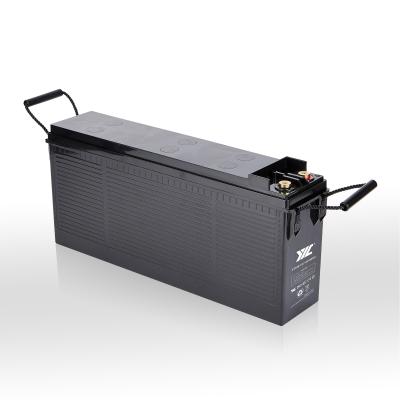 China 12V 100AH 4G / 5G Base Station Battery Backup With Front Terminal Design for sale