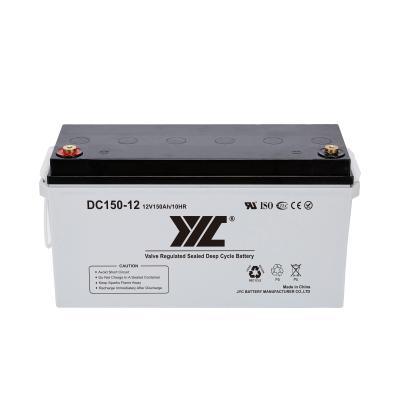 China Industrial VRLA Battery 12V 150AH High Cranking Power Wide Temperature Range for Diesel Generator Starting for sale