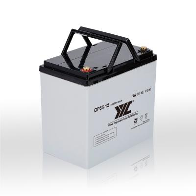 China 12V 55AH Medical Equipment Battery Critical Grade Hospital Standby Battery for sale