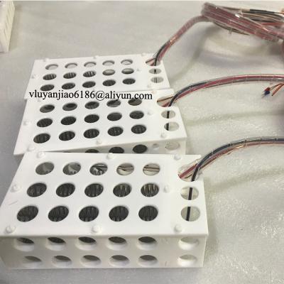 Cina Resistenza a telaio 110×210×60mm 230V 1P 1.5kw Riscaldatore a immersione in PTFE con termocoppie di tipo J in vendita