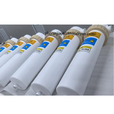 China 18KW Anticorrosive Fluoropolymer PTFE Inline Chemical Heater for sale