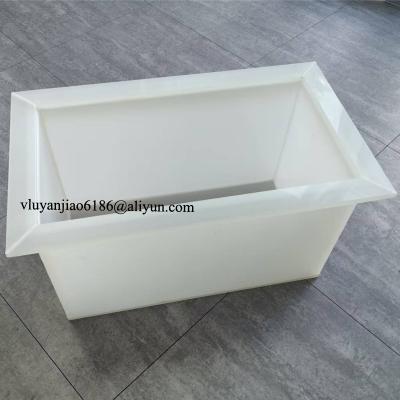 China White PP Welded Chemical Storage Tank for Electroplating for sale