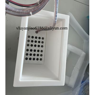 China Etching PTFE Tank With PTFE Frame Heater For Semiconductor Manufacturer and electroplating tank for sale