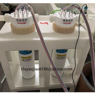 China 36kw PTFE Inline Chemical Heater For Heating Deionized Water for sale