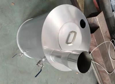 China 250L SUS304L Thickness 3mm Electroplating Tanks With Lid For AgNO3 Reactor for sale