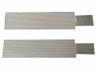 China Platinum Coated Titanium Anode Mesh 0.2-4 Micron Coating for Water Electrolysis up to 2000A/M² for sale