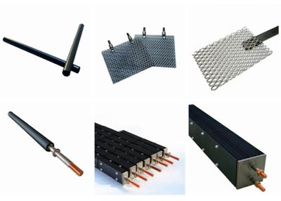 China Acid Washing Rutheium Iridium Oxide Plating Basket , Anode MMO Coated for sale