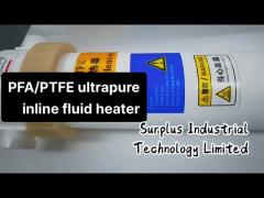 De Gealigneerde Chemische Verwarmer PFA van Ultrapurefluorolymer/PTFE-Vloeistof online
