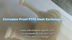 Cylindrical Immersion PTFE Fluoroplastic Heat Exchangers