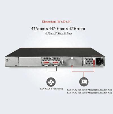中国 48*10/100/1000BASE-T イーサネット ポートと 4*10GE SFP ポート PoE スイッチ LACP 機能 販売のため