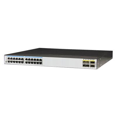 Cina 24-Port GE RJ45 4-Port 10G SFP 2-Port 40G QSFP Switch con supporto VLAN e scarico ventilatore in vendita