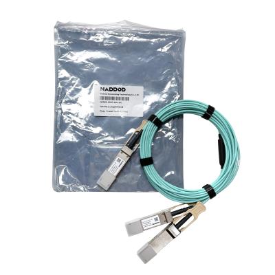 Cina Cable ottico attivo indoor 200G Q2Q56-200G-A5H QSFP56-200-A5-GC in vendita