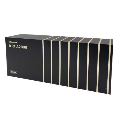 Cina 12g 60Mhs GDDR6 GPU Card RTX A2000 Graphics Video Card Per gli appassionati di giochi in vendita