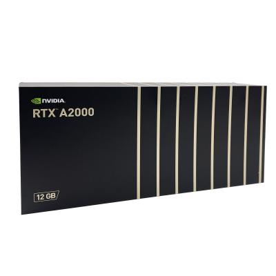 Cina 12g 60Mhs GDDR6 GPU Card RTX A2000 Graphics Video Card Per gli appassionati di giochi in vendita