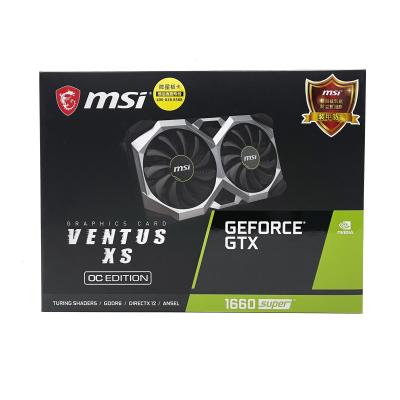Chine AMD Chipset MSI 1660 Super GPU Carte graphique 6 Go Carte vidéo 192 bits à vendre