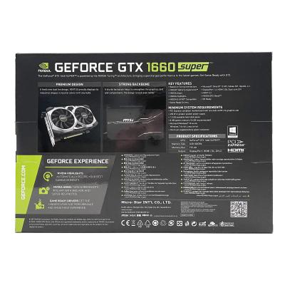 Chine AMD Chipset MSI 1660 Super GPU Carte graphique 6 Go Carte vidéo 192 bits à vendre