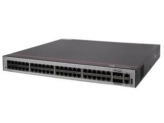 China 1U chassishoogte CloudEngine S5735S-S48P4X-A 48-poorts compacte laag 3 Gigabit toegangsschakelaar Te koop