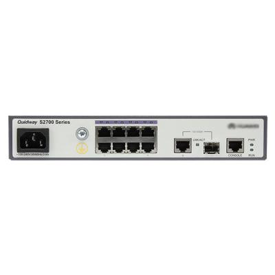 Cina S2700-9TP-SI-AC 8 porte Ethernet 10/100 Switch di rete con capacità di commutazione di 32 Gbit/s in vendita