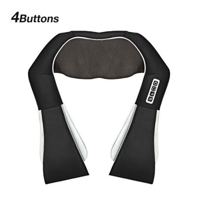 China Improve Circulation Neck And Shoulder Massager With 8 Carbon Fiber Massage Head for sale