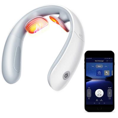 China Intelligent Control Heated Neck Massager For Cervical Pain / Neck Fatigue / Cervical Strain for sale