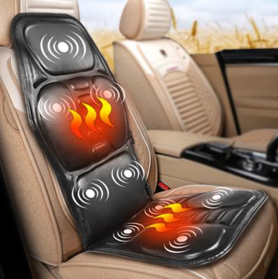 China PU Material Shiatsu Massage Chair Pad , Shiatsu Massage Seat Cushion Double Sided Design for sale