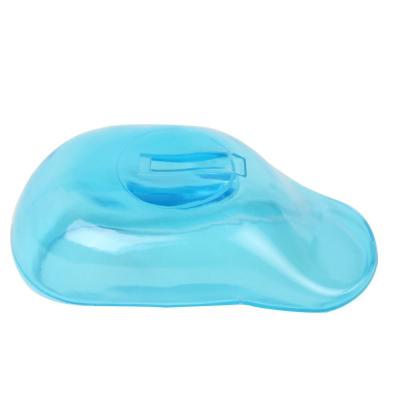 China Proteja as tampas da orelha do silicone, orelha clara azul do silicone para o uso pessoal/salão de beleza do cabeleireiro à venda