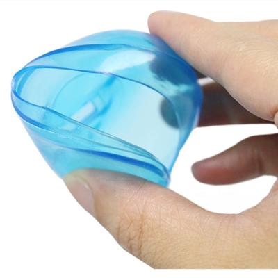 China Proteja as tampas da orelha do silicone, orelha clara azul do silicone para o uso pessoal/salão de beleza do cabeleireiro à venda