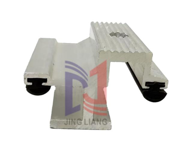 Aluminum clip for 20mm terracotta panel cladding system