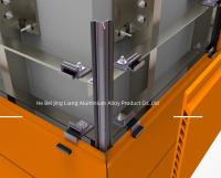 China Fixing Stone Panel Cladding System Bracket Custom ISO Certificate Aluminum 6063-T6 for sale
