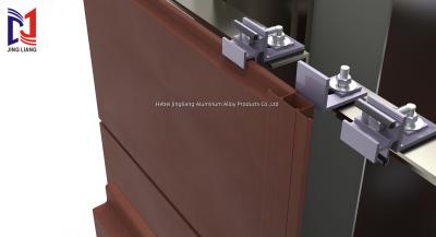 China 20 mm espessura Terracota Sistema de apoio da fachada Baixa manutenção Alta durabilidade à venda