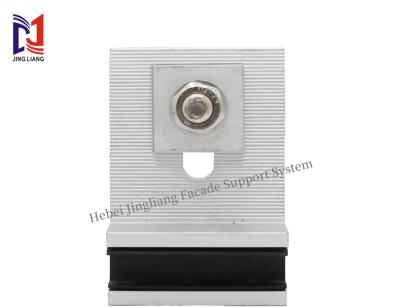 China Eenvoudige installatie en aangepaste aluminium beugel voor 30mm terracotta paneel Te koop