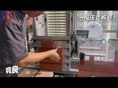 シルバー/ブラックテラコッタ レンガの壁サポートシステム アルミニウム構造物