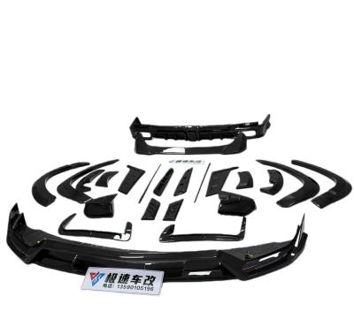 China MSY Cadillac Escalade Body Kit Carbon Fiber Front Lip Diffuser Spoiler Wide Body Kit for sale