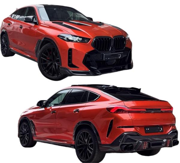 Quality OEM ODM LD Style BMW G06 Body Kit Carbon Fiber BMW X6 Body Kit for sale