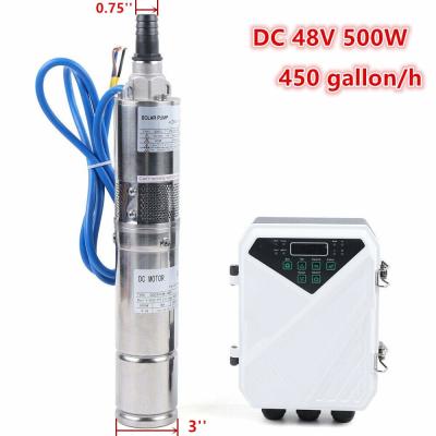 Cina Alto mezzo sommergibile portatile di flusso una pompa idraulica autoalimentata solare buona profonda dei 26 tester per irrigazione in vendita