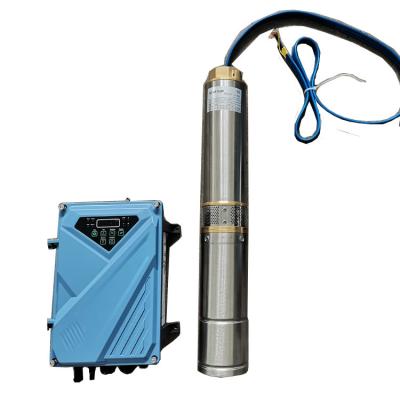 Cina Alto mezzo sommergibile portatile di flusso una pompa idraulica autoalimentata solare buona profonda dei 26 tester per irrigazione in vendita
