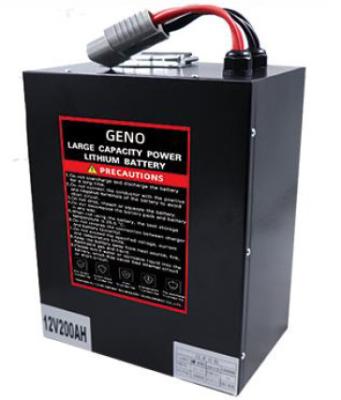 China Excellent factory supply 12v 100Ah Lithium  ion battery with BMS for sale
