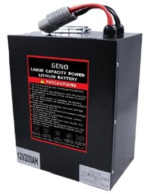 China Excellent factory supply 12v 100Ah Lithium  ion battery with BMS for sale