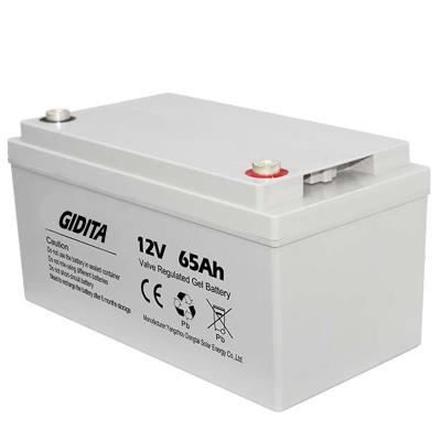 China 60AH 70AH 80AH 90AH 100AH 200AH energy storage Battery Sealed 12V Solar Lead Acid Battery charger for sale