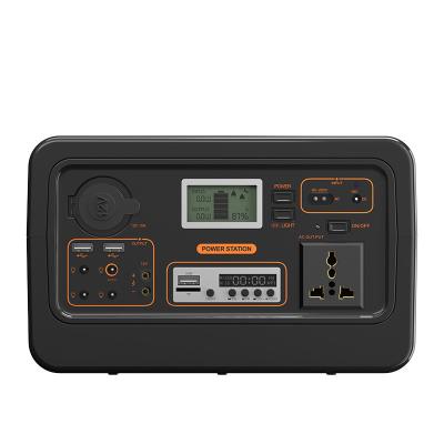 China Off-Grid 300w Emergency Solar Generator Rechargeable Battery Outdoor Portable Power Station 300W for sale