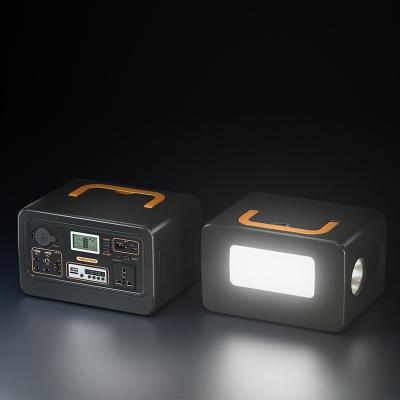 China Off-Grid 300w Emergency Solar Generator Rechargeable Battery Outdoor Portable Power Station 300W for sale