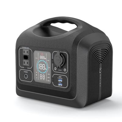China wholesale 24V 4A adapter car outdoor camping generator 600W solar portable power station lifepo4 for sale